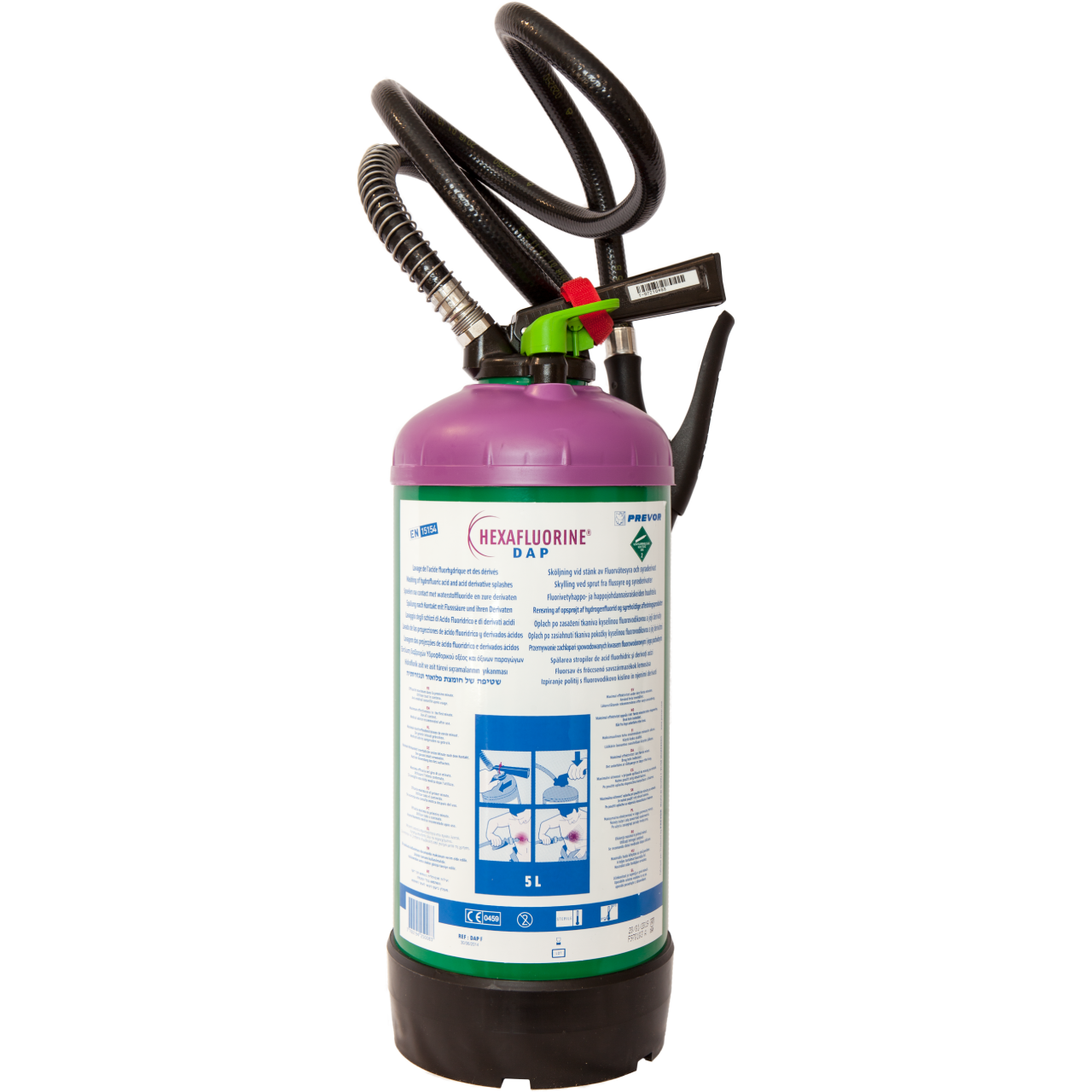 Douche autonome DAP de solution Hexafluorine® - PREVOR